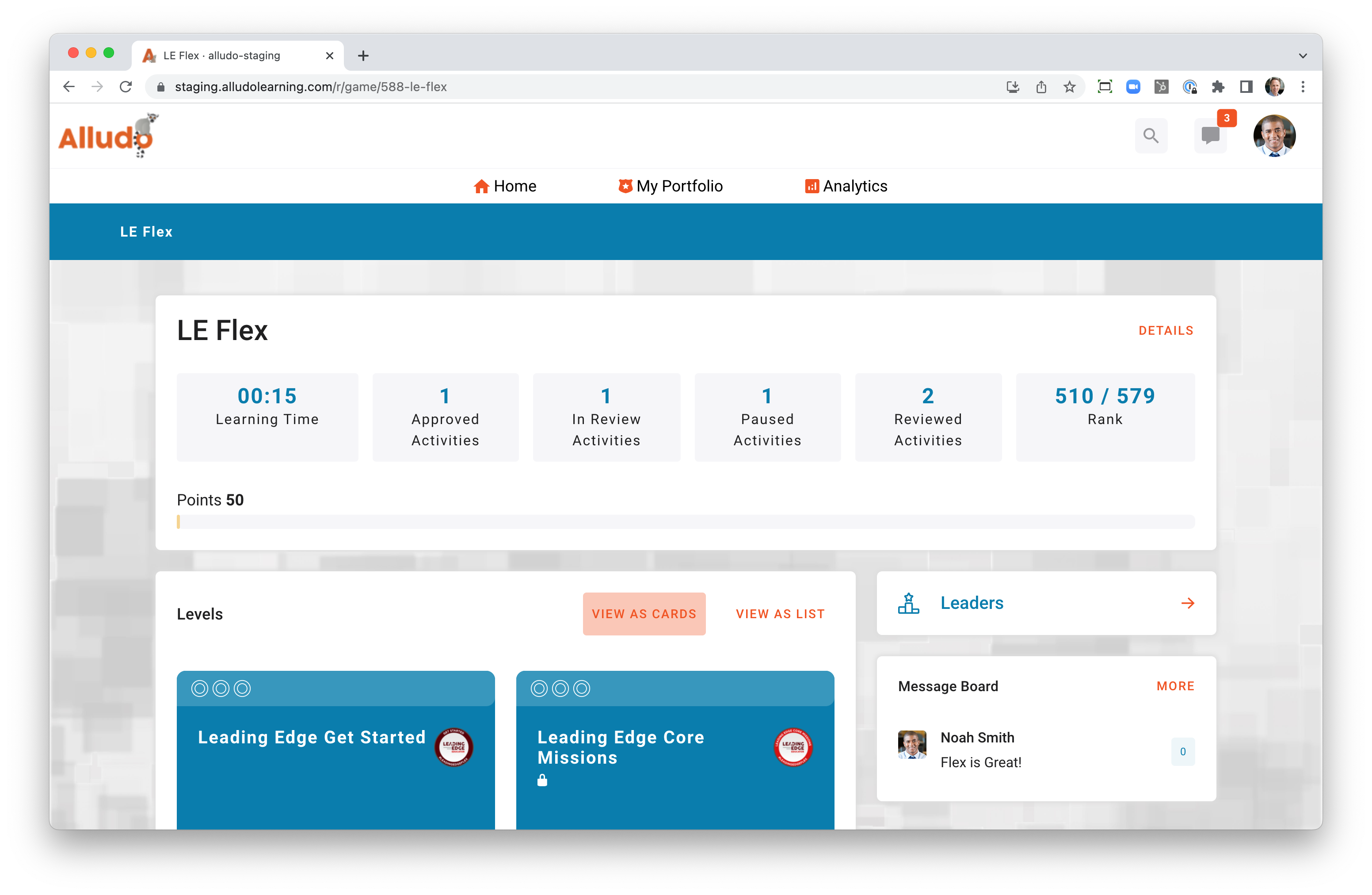 Alludo Message Boards